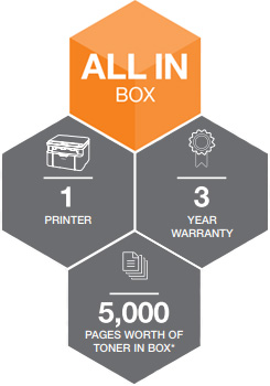 Brother DCP-L2627DWXL (All-in-Box) A4 Mono Multifunction Laser Printer ...