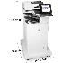 HP LaserJet Enterprise Flow MFP M635z A4 Mono Multifunction Laser ...