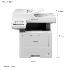 Brother MFC-L6710DW A4 Mono Multifunction Laser Printer - MFCL6710DWQK1