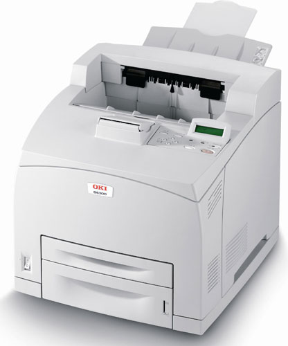 OKI B6300n A4 Mono LED Laser Printer - 09004085