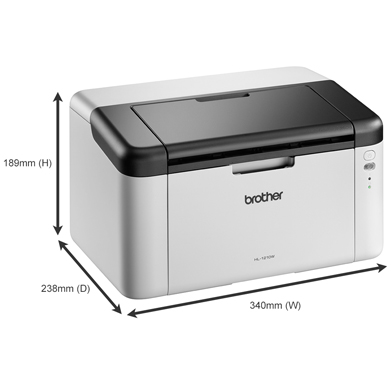 Brother HL-1210W A4 Mono Laser Printer - HL1210WZU1