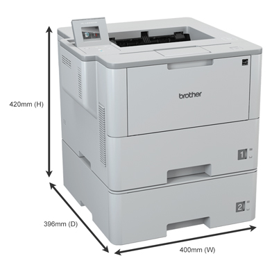 Brother HL-L6400DWT A4 Mono Laser Printer - HLL6400DWTZU1