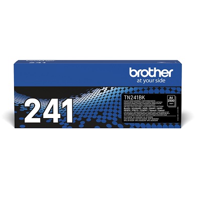 Brother TN241BK TN-241BK Black Toner Cartridge (2,500 Pages)
