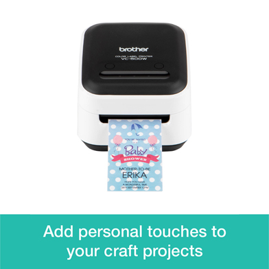 Brother VC-500W Thermal Label Printer - VC500WZU1