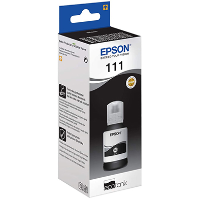Epson C13T03M140 111 Black Ink Bottle (127ml) (6,000 Pages)