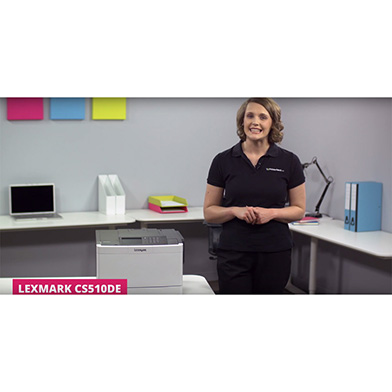 Lexmark CS510de A4 Colour Laser Printer - 28E0075
