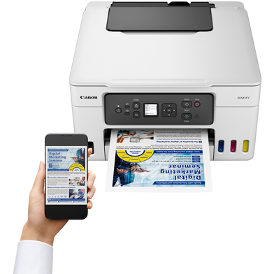 Canon MAXIFY GX3050 MegaTank A4 Colour Multifunction Inkjet Printer ...