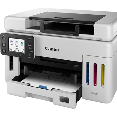 Canon MAXIFY GX6550 MegaTank A4 Colour Multifunction Inkjet Printer ...