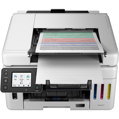 Canon MAXIFY GX6550 MegaTank A4 Colour Multifunction Inkjet Printer ...