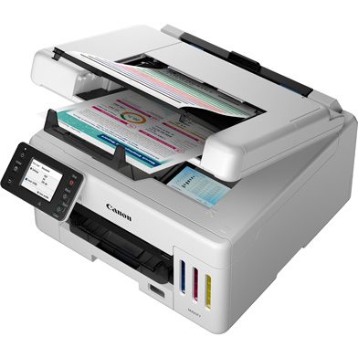Canon MAXIFY GX6550 MegaTank A4 Colour Multifunction Inkjet Printer ...