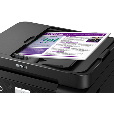 Epson EcoTank ET-3850 A4 Colour Multifunction Inkjet Printer - C11CJ61401