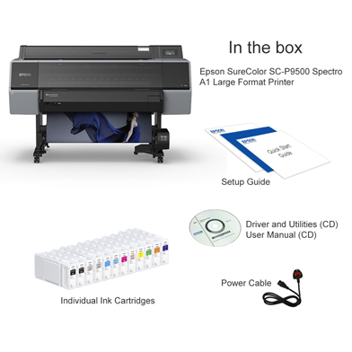 Epson SureColor SC-P9500 Spectro A1 Large Format Printer - C11CH13301A3
