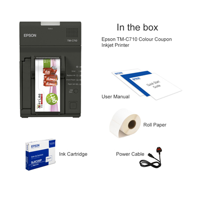 Epson TM-C710 Colour Coupon Inkjet Printer - C31CA91021