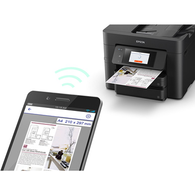 Epson WorkForce Pro WF-4740DTWF A4 Colour Multifunction Inkjet Printer ...