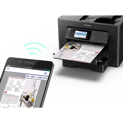 Epson WorkForce WF-7840DTWF A3+ Colour Multifunction Inkjet Printer ...