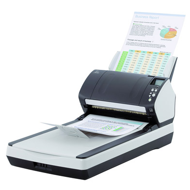 Fujitsu Image Scanner fi-7260 A4 Flatbed & Sheetfed Scanner - PA03670-B551