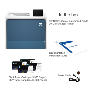 HP Color LaserJet Enterprise 5700dn A4 Colour Laser Printer - 6QN28A