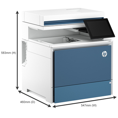 HP Color LaserJet Enterprise MFP 5800f A4 Colour Multifunction Laser ...