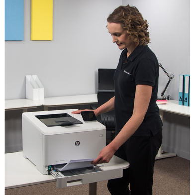 HP Color LaserJet Pro M454dw A4 Colour Laser Printer - W1Y45A