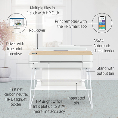 HP DesignJet Studio 24-in Colour Large Format Inkjet Printer - 5HB12A