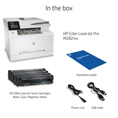 HP Color LaserJet Pro MFP M282nw A4 Colour Multifunction Laser Printer ...