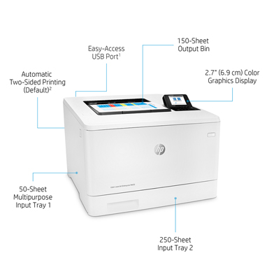 HP Color LaserJet Enterprise M455dn A4 Colour Laser Printer - 3PZ95A