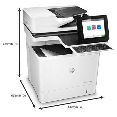HP LaserJet Enterprise M631h A4 Mono Multifunction Laser Printer - J8J64A