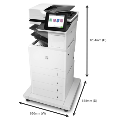 HP LaserJet Enterprise M631z A4 Mono Multifunction Laser Printer - J8J65A