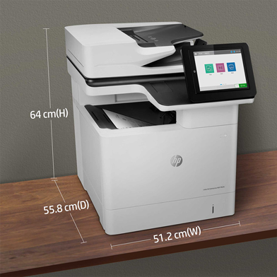 HP LaserJet Enterprise MFP M636fh A4 Mono Multifunction Laser Printer ...