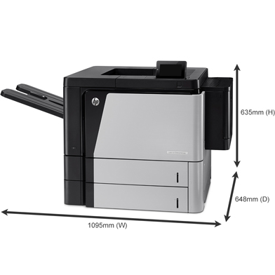 HP LaserJet Enterprise 800 M806dn A3 Mono Laser Printer - CZ244A