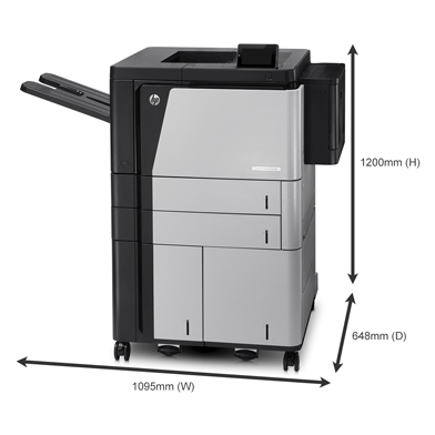 HP LaserJet Enterprise 800 M806x A3 Mono Laser Printer - CZ245A