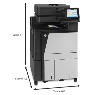 HP LaserJet Enterprise Flow M880z+ A3 Colour Multifunction Laser ...