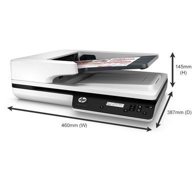 HP ScanJet Pro 3500 f1 A4 Flatbed & Sheetfed Scanner - L2741A