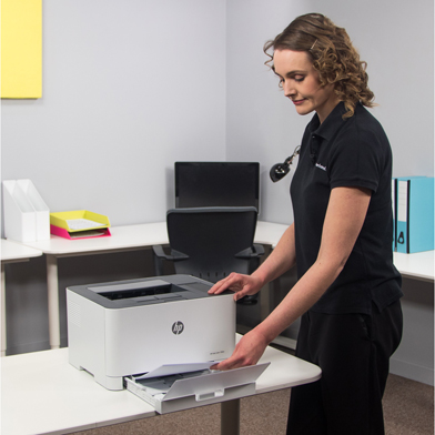 HP Color Laser 150nw A4 Colour Laser Printer - 4ZB95A