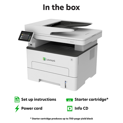 Lexmark MB2236i A4 Mono Multifunction Laser Printer - 18M0755