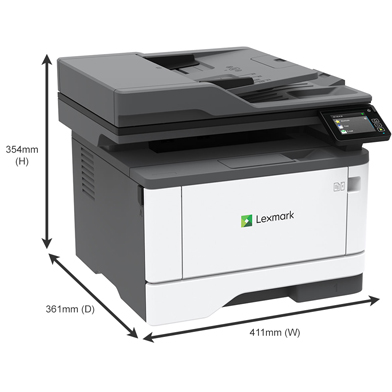 Lexmark MX432adwe A4 Mono Multifunction Laser Printer - 29S8113