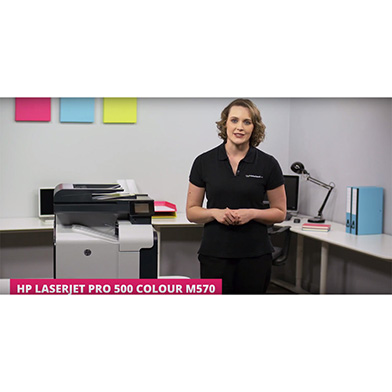 HP LaserJet Pro 500 color M570dn A4 Colour Multifunction Laser Printer ...