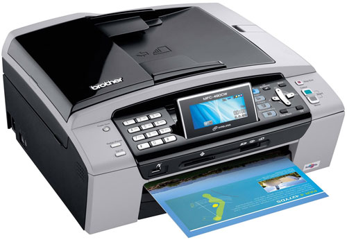 Brother MFC-490CW A4 Colour Multifunction Inkjet Printer - MFC490CWZU1