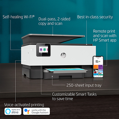 HP OfficeJet Pro 9014 with 3 months Instant Ink trial included