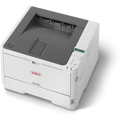 OKI B432dn Mono LED Laser Printer - 45858302