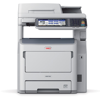 OKI MB760dnfax A4 Mono Multifunction LED Laser Printer - 01334401