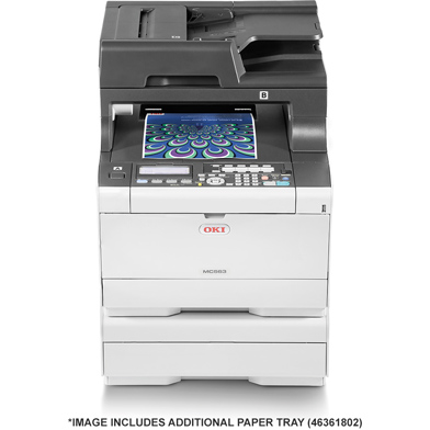 OKI MC563dn A4 Colour Multifunction LED Laser Printer - 46552701