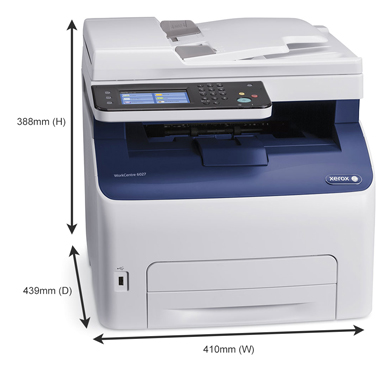 Xerox WorkCentre 6027 A4 Colour Multifunction Laser Printer - 6027V_NI