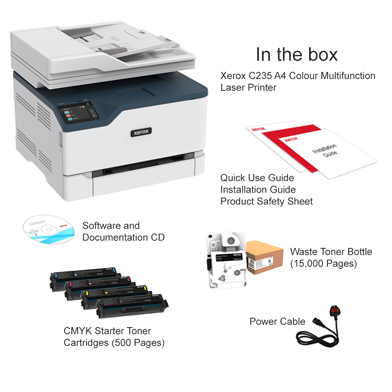 Xerox C235 A4 Colour Multifunction Laser Printer - C235V_DNIUK