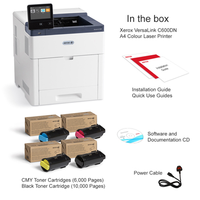 Xerox VersaLink C600DN A4 Colour Laser Printer - C600V_DN