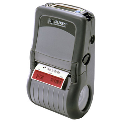 Zebra QL320 Mono Mobile Printer - Q3D-LU1CE011-00