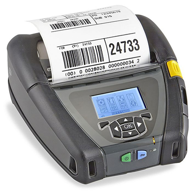Zebra QLn420 (Bluetooth & Wireless Dual Radio) 4" Mobile Label Printer ...
