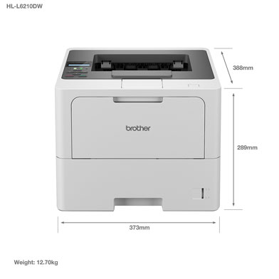 Brother HL-L6210DW A4 Mono Laser Printer - HLL6210DWQK1