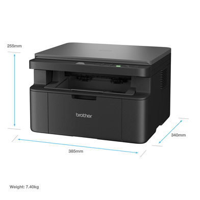 Brother DCP-L1640W A4 Mono Multifunction Laser Printer - DCPL1640WZU1