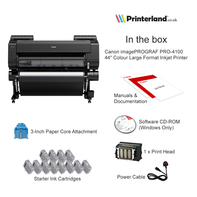 Canon imagePROGRAF PRO-4100 44" Colour Large Format Inkjet Printer ...